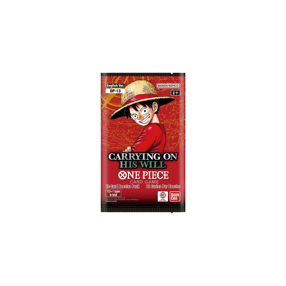 One Piece OP-13 Carrying on His Will Booster Pack – CromaTCG